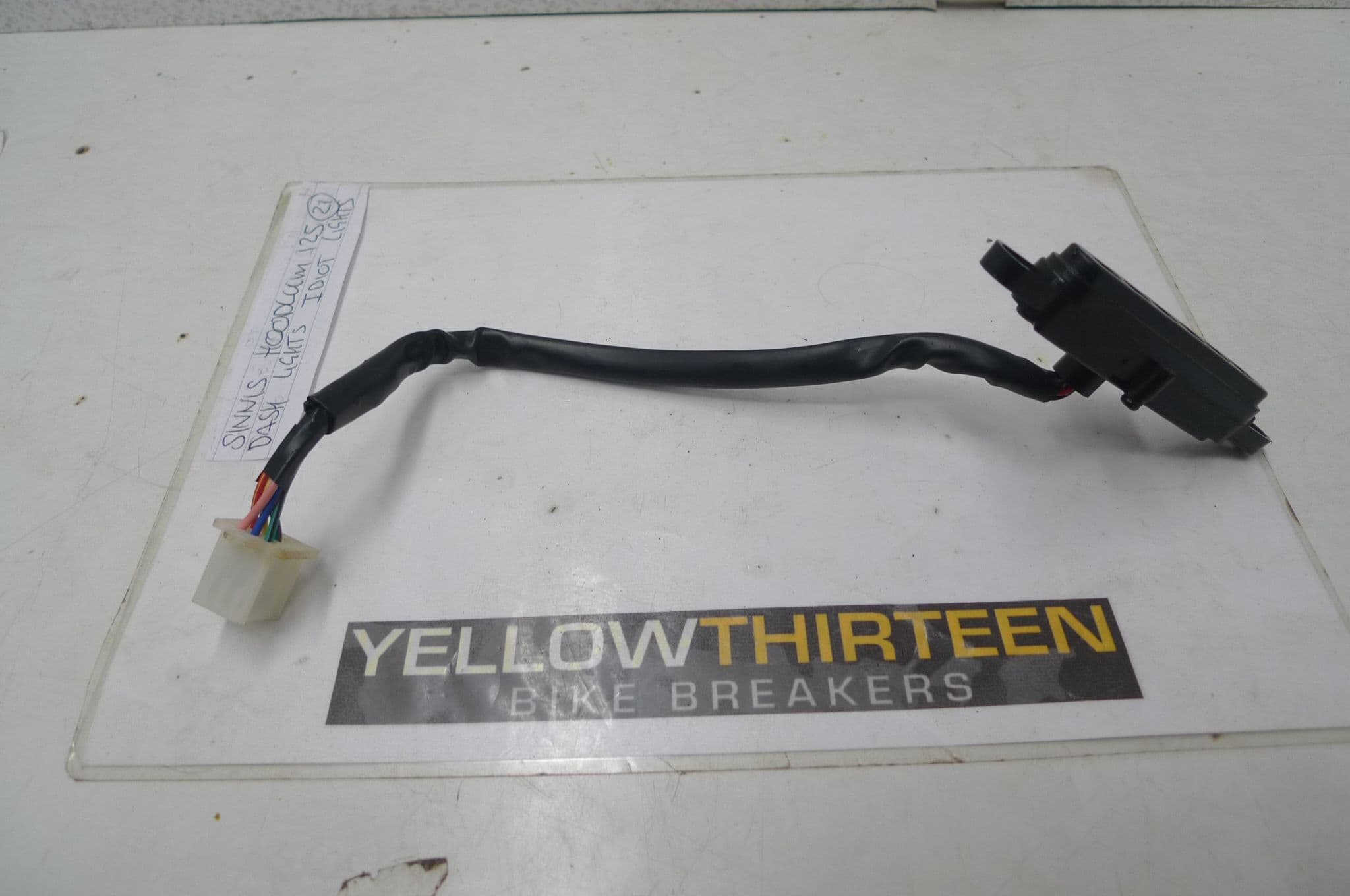 SINNIS HOODLUM 125 BREAKING DASHBOARD LIGHT IDIOT LIGHTS LOC-C